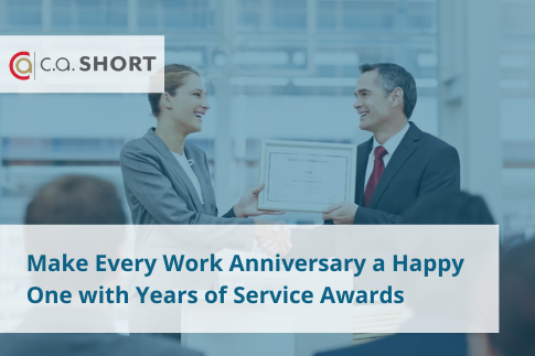 Years of Service: Traditional Work Anniversary Awards