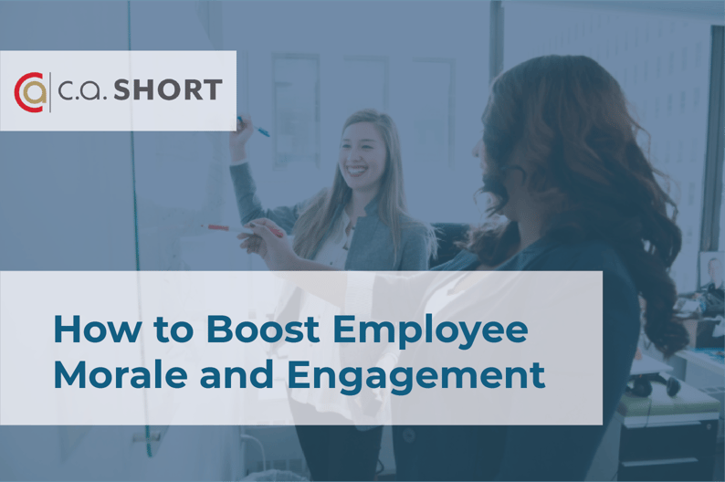 How to Boost Employee Morale and Engagement